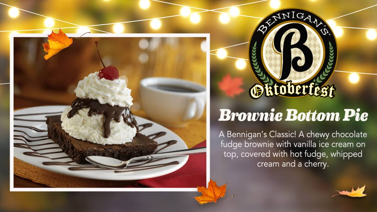TV Slide - 2023 Fall LTO-Brownie Bottom Pie - Bennigans