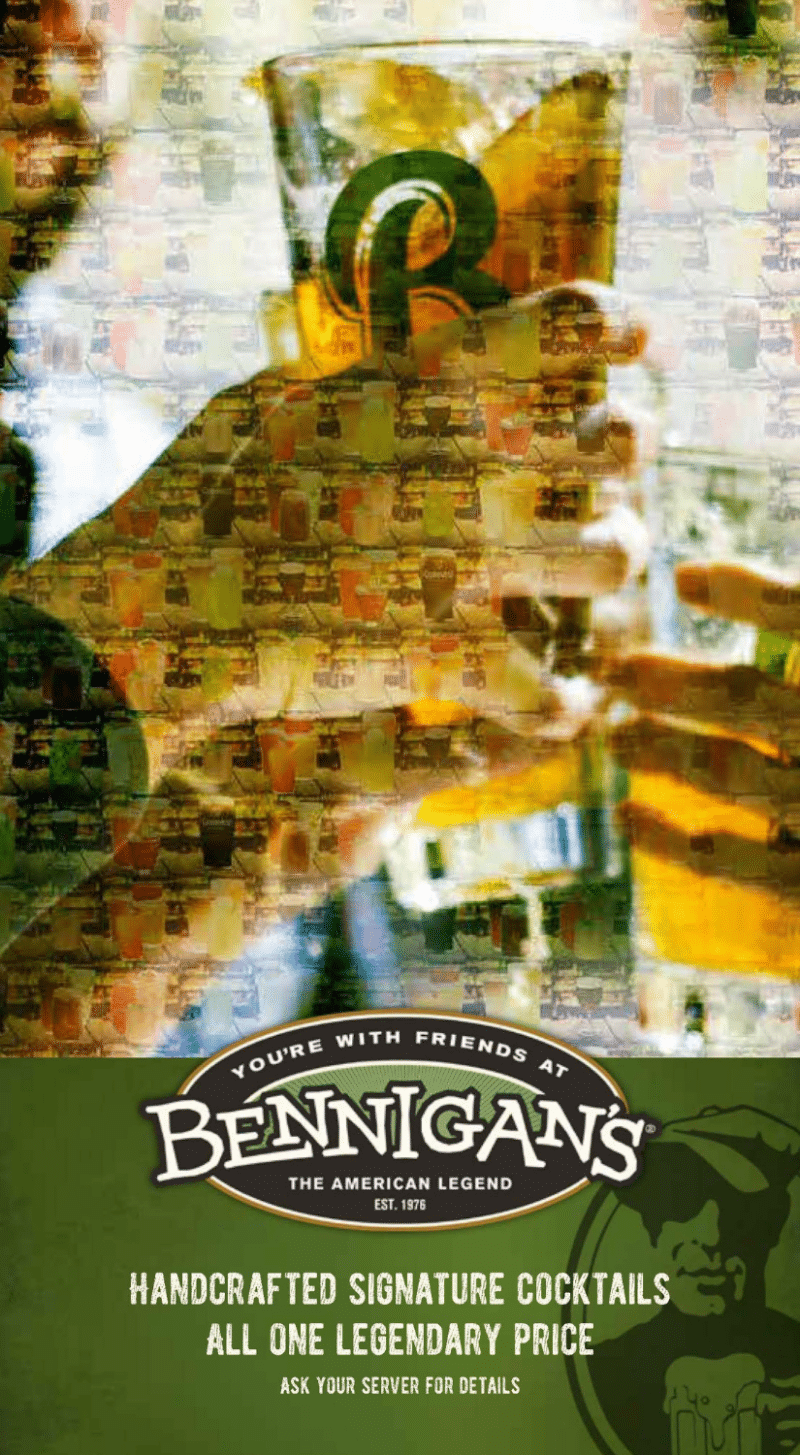 Beverage Menu - Bennigans